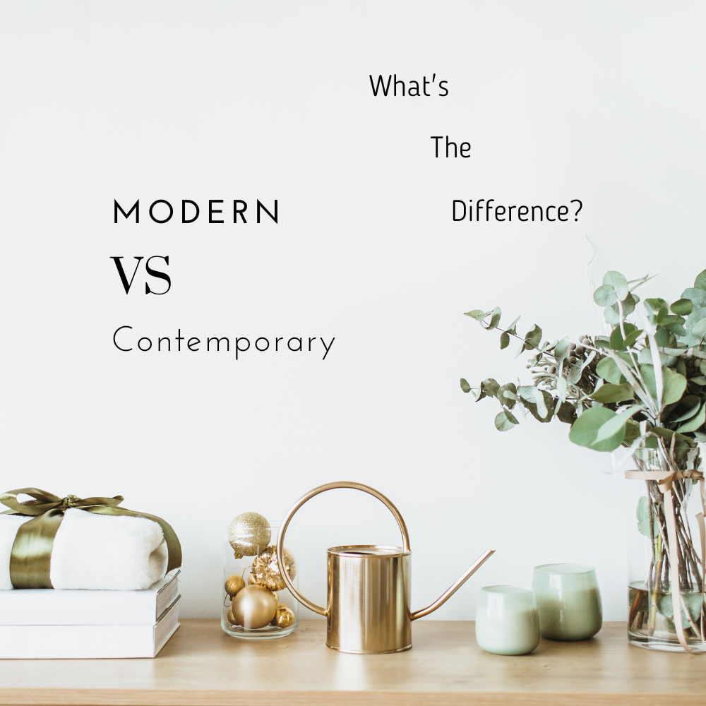 Interior Design: Modern vs Contemporary — Iteable